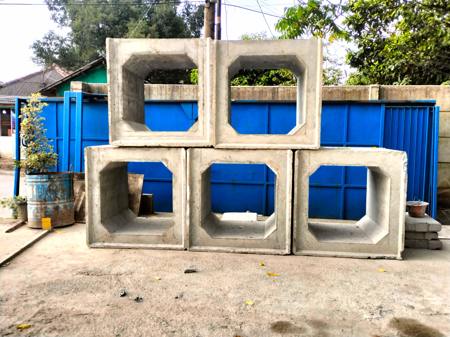 Saluran Box Culvert untuk Proyek Drainase