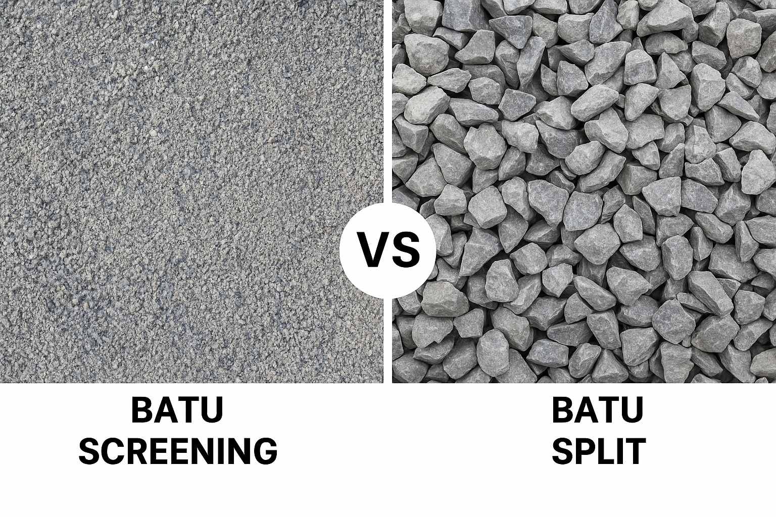 Screening vs Split, Mana yang Lebih Baik Untuk Beton Pracetak?